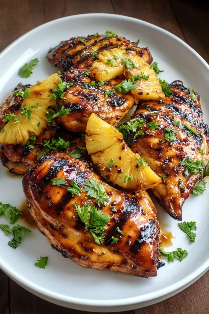 Grilled Huli Huli Chicken with Pineapple Marinade – TartAmour