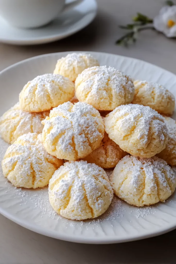 3 ingredient mini butter cookies – TartAmour