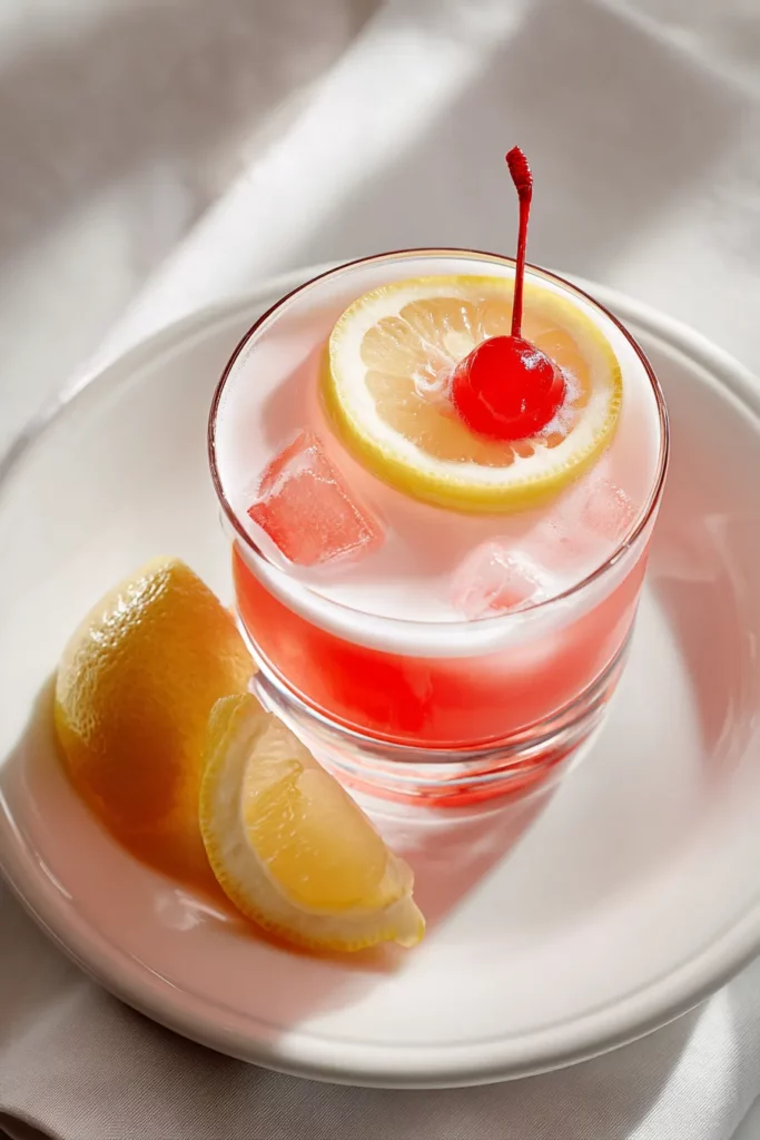Sweet & Sour Pink Lady Cocktail – TartAmour