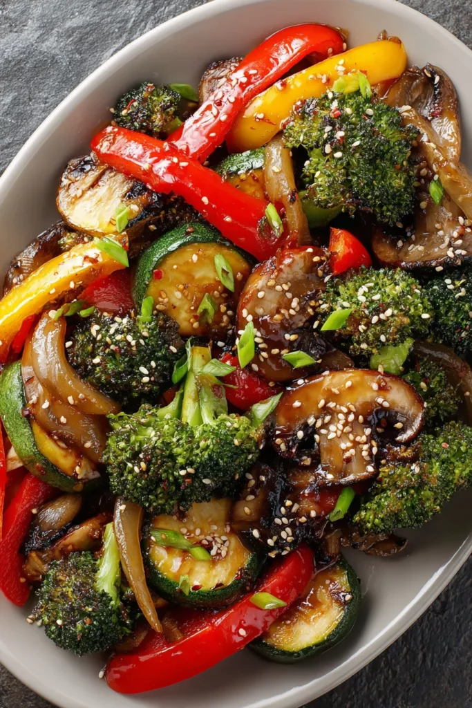 Grilled Savory Asian Hibachi Vegetables – TartAmour
