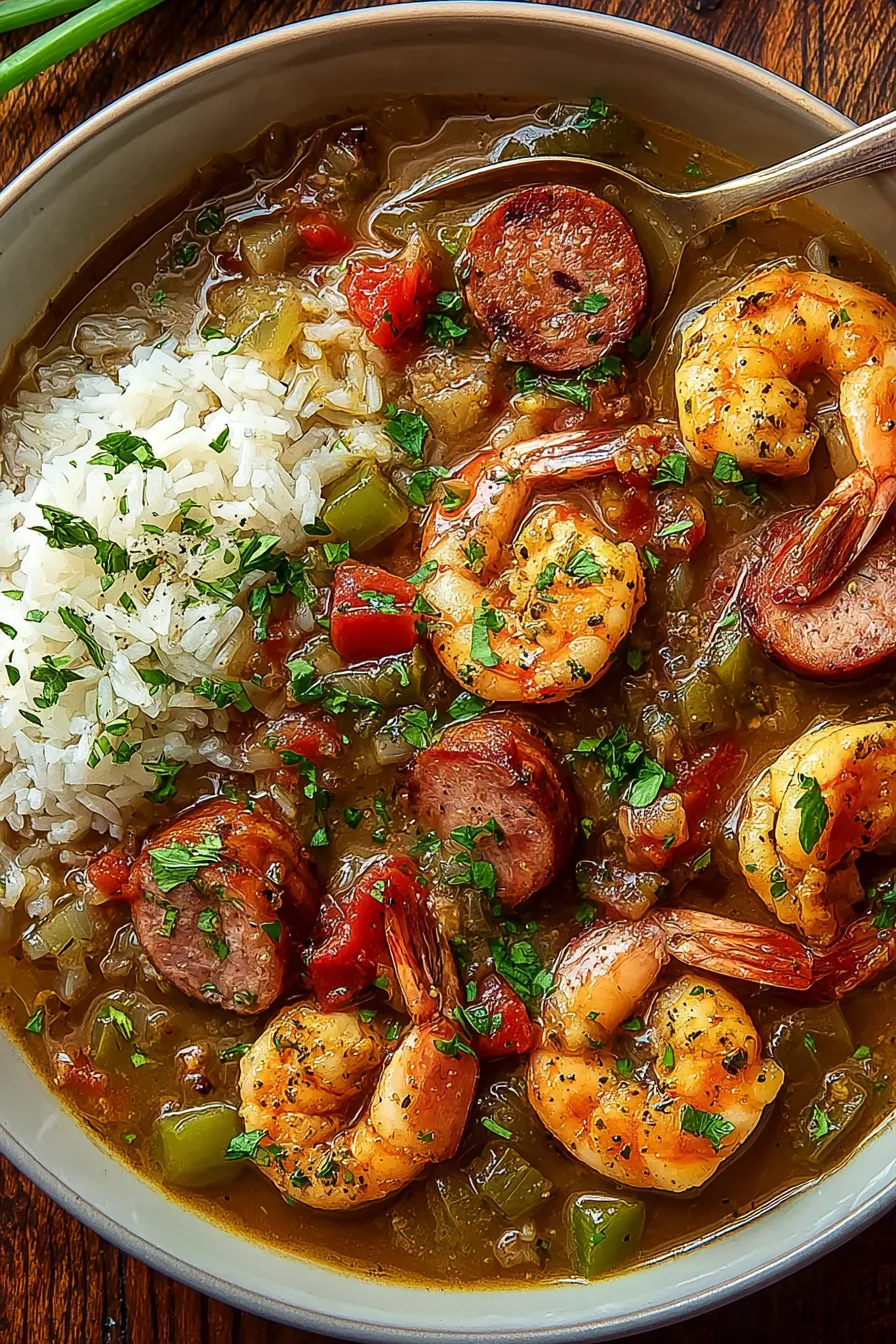 Savory Shrimp and Sausage Gumbo – TartAmour
