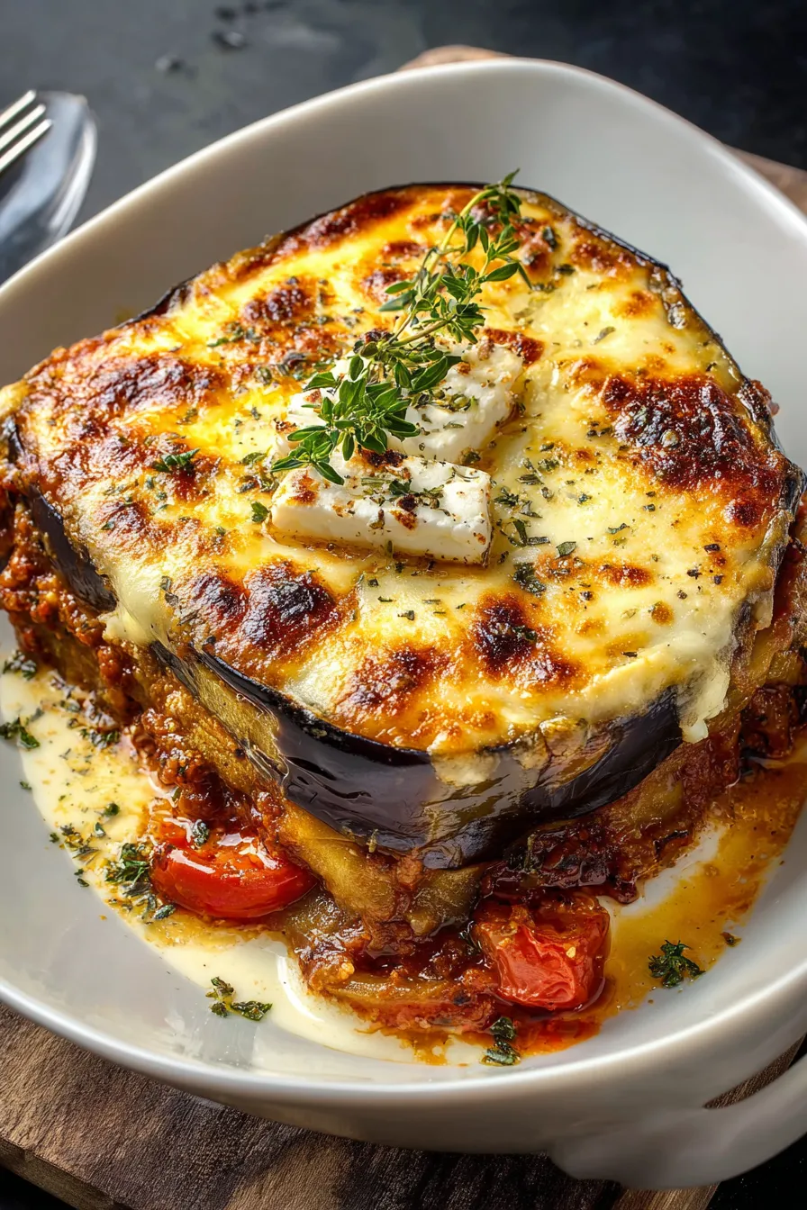 Classic Greek Eggplant Moussaka – TartAmour