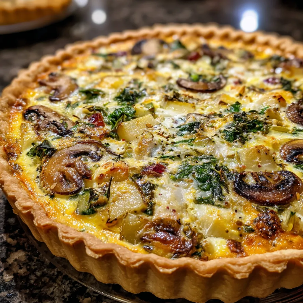 Winter Vegetable Quiche – TartAmour