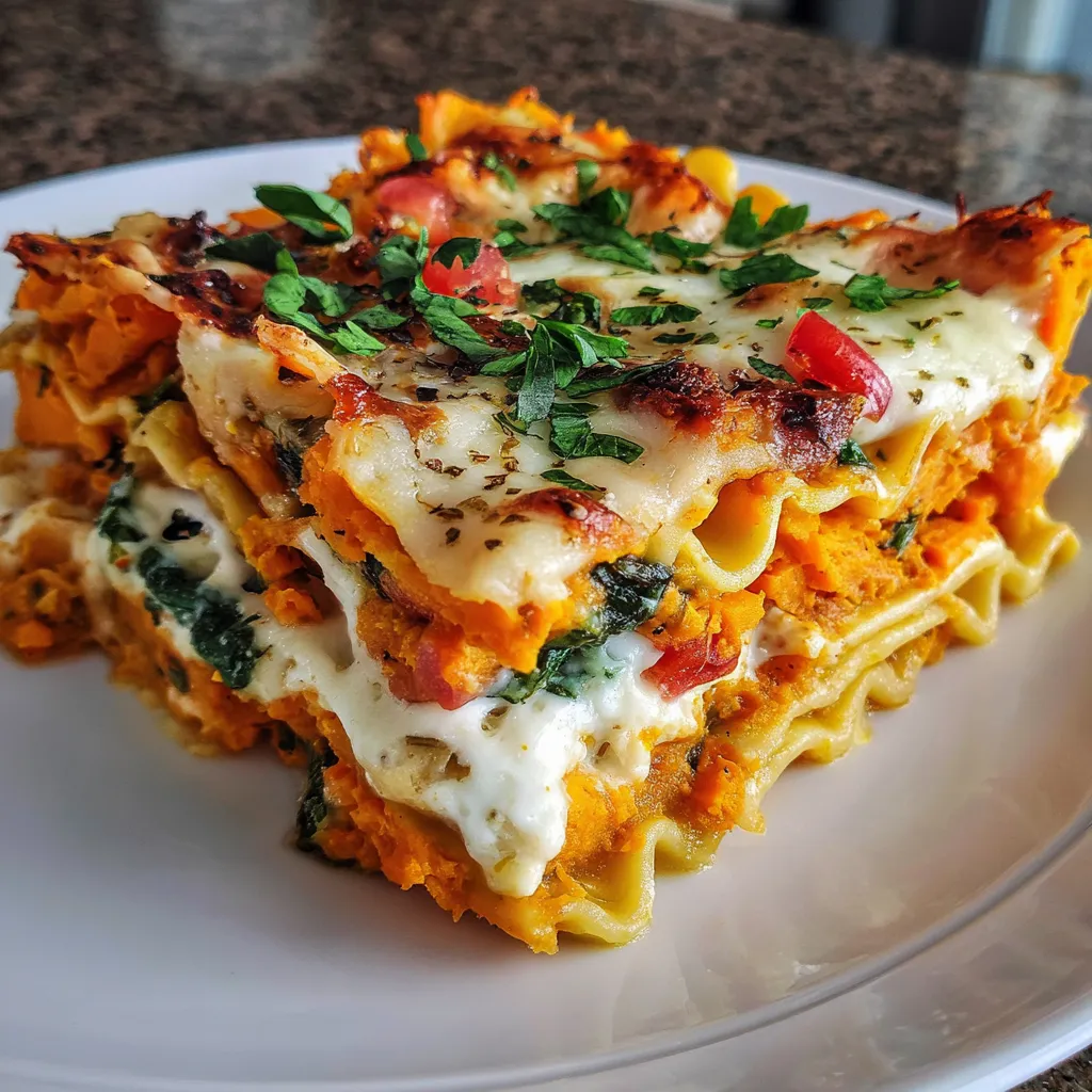 Savory Sweet Potato Lasagna – TartAmour
