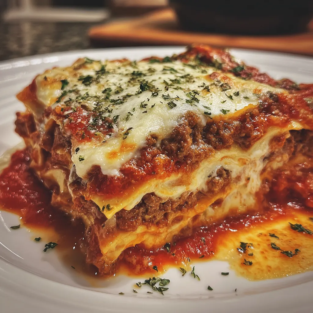 Hearty Baked Italian Homemade Lasagna – TartAmour