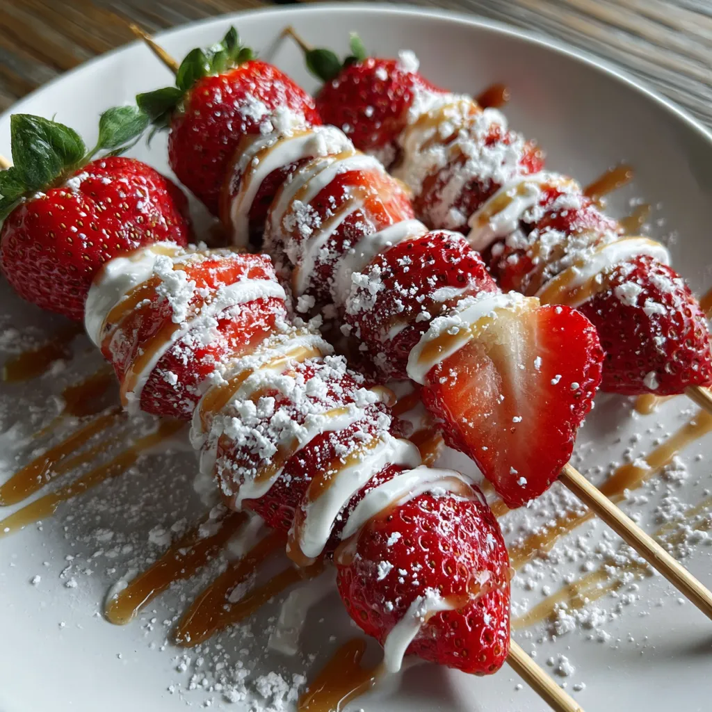 Strawberry Shortcake Kabobs – TartAmour