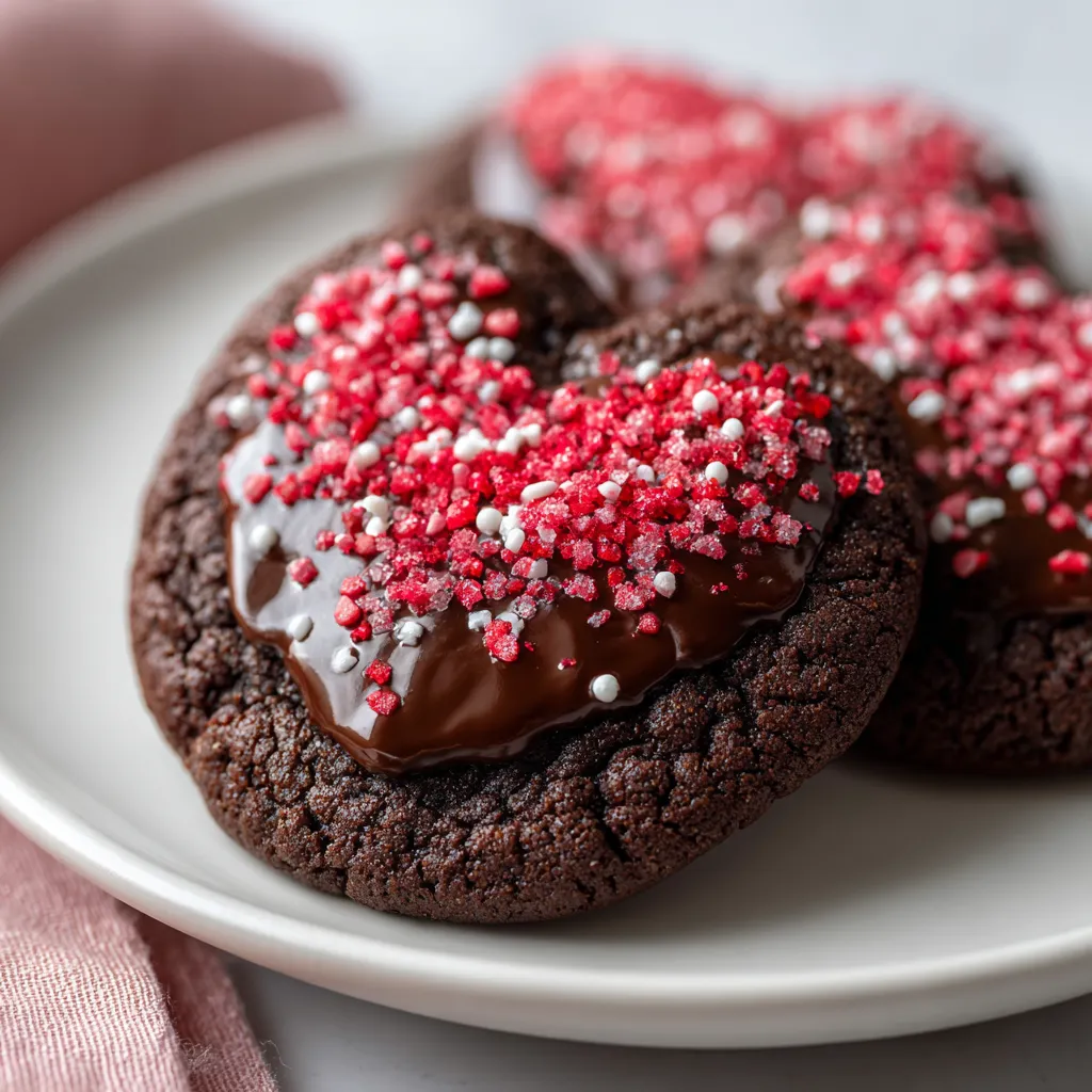 Valentine Ganache Cookies – TartAmour