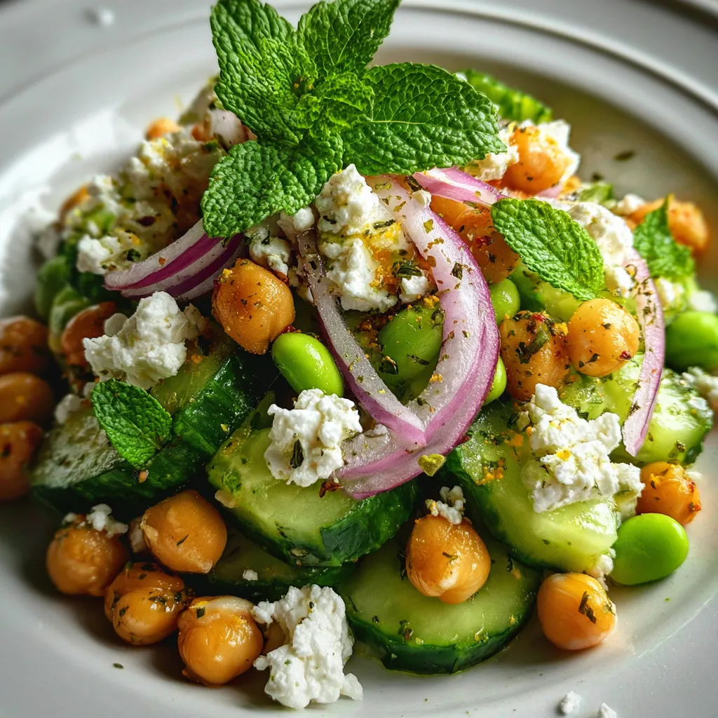 High-Protein Healthy Refreshing Cucumber Salad – TartAmour