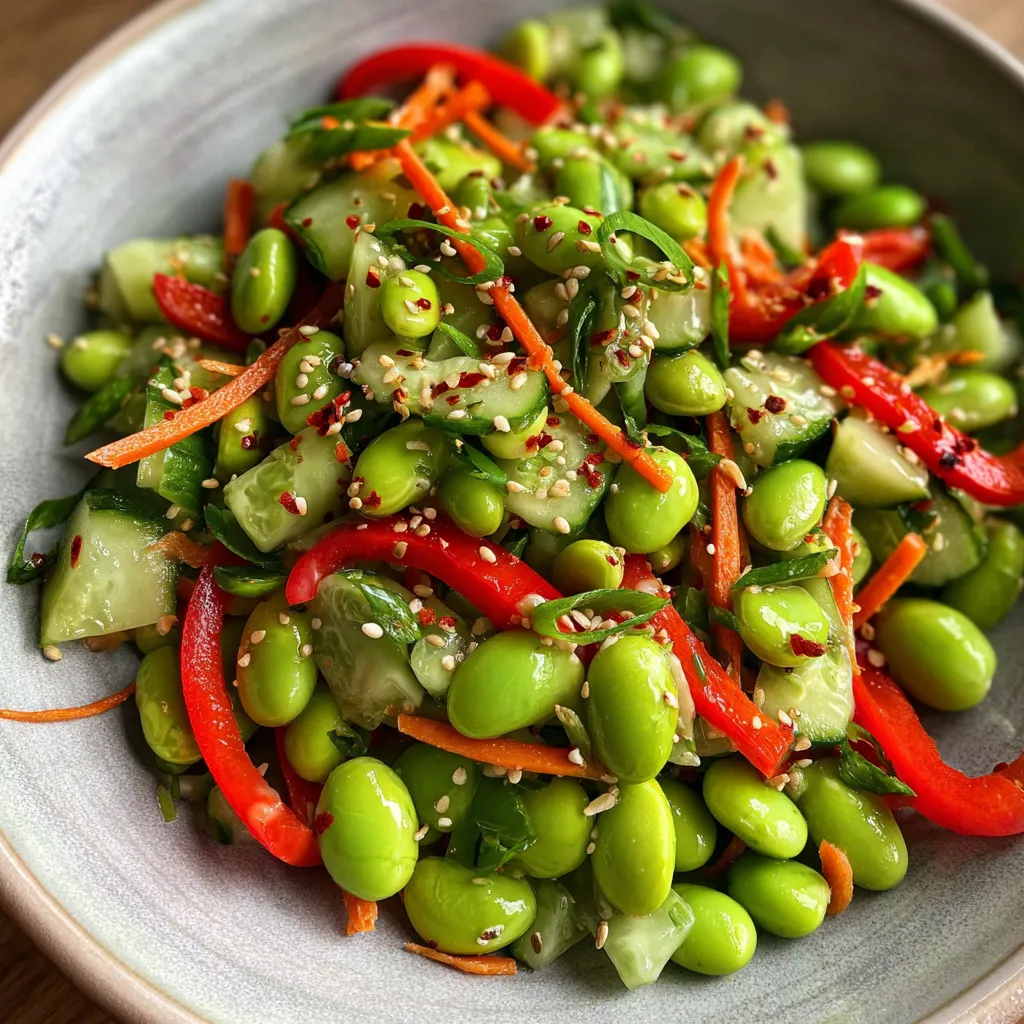 Japanese Edamame Salad – TartAmour