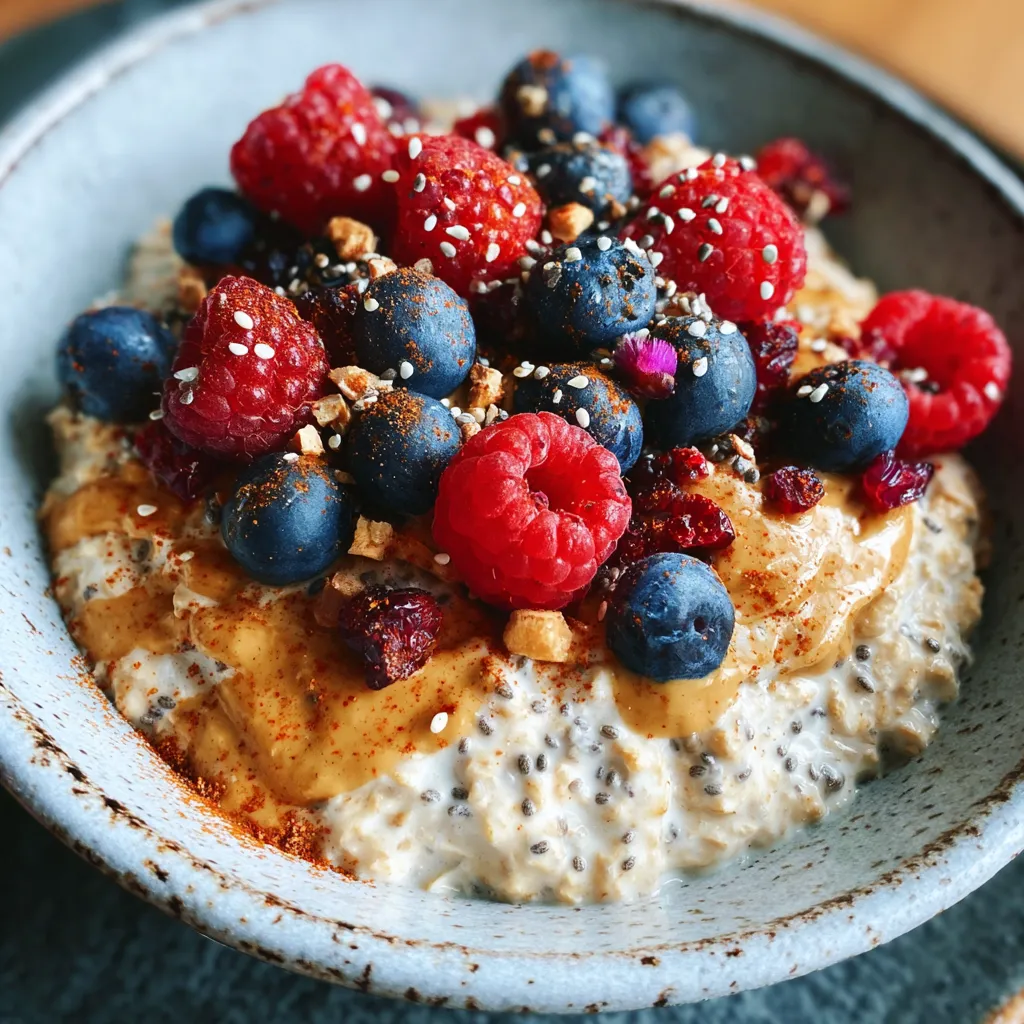 Creamy Protein-Packed Vegan Overnight Oats – TartAmour